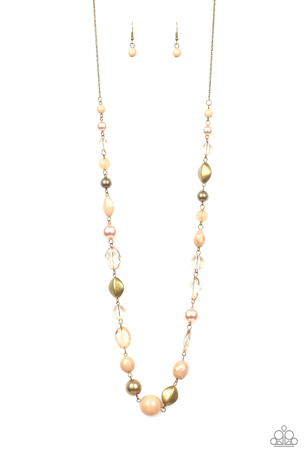 Secret Treasure Brown Necklace - Paparazzi Accessories – 3D Jewelz